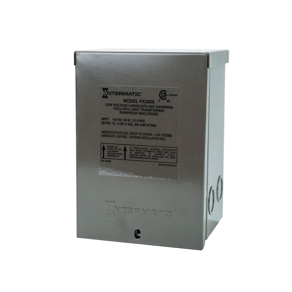 Intermatic PX300 • 300W Pool & Spa Safety Transformer 12-14VAC • Beige ...